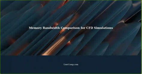 Comparing Memory Bandwidth In Two Pc Builds For Cfd Simulations