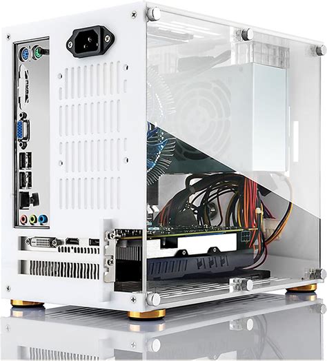 White Sff Small Form Factor Mini Itx Case Acrylic Philippines Ubuy