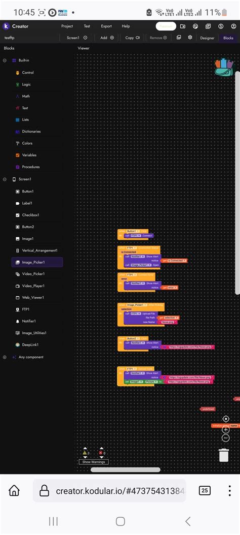 FTP File Upload Discuss Kodular Community