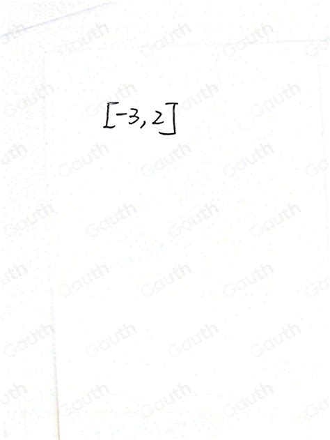 solved write an interval using interval notation to describe the set