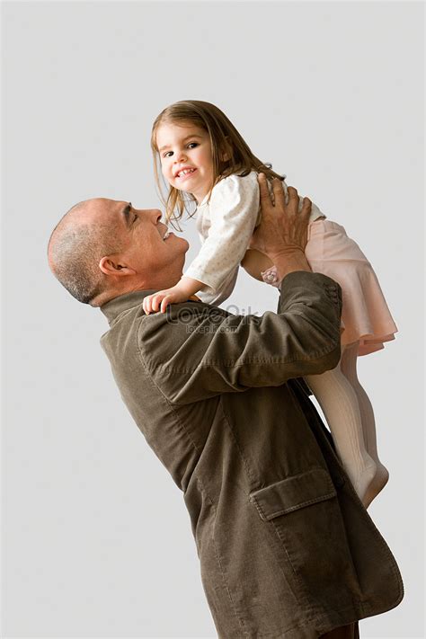Girl Being Lifted By Grandfather Picture And Hd Photos Free Download
