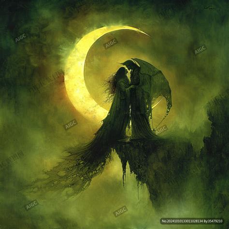 Ai创作图月亮仙女插画 玄幻奇幻时尚插画 女孩看月亮装饰画 玄幻意境画 幻想梦境插画 星月河幻想插画 玄幻题材插画 魔幻场景插画 仙女月亮装饰画嫦娥 月亮意境画 月之女祭司 月夜装饰画 月光下