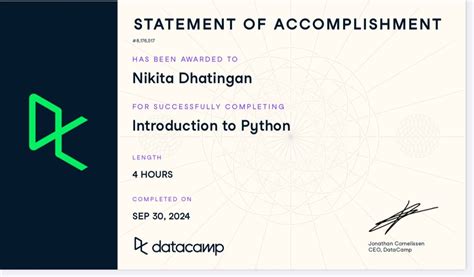 Nikita Dhatingan On Linkedin Python