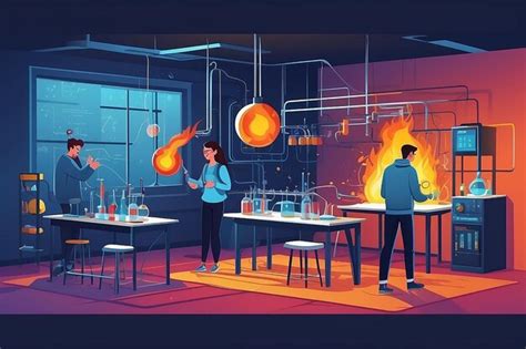 Premium Photo Depict A Physics Lab With Babes Exploring Principles Of Thermodynamics And