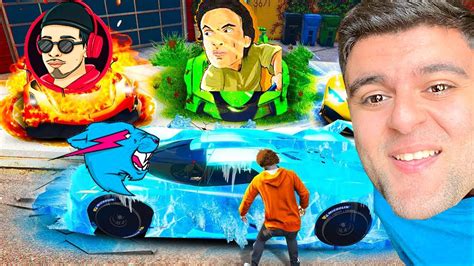 ქართველი იუთუბერების მანქანები დავატუნინგე Gta 5 ში Youtube