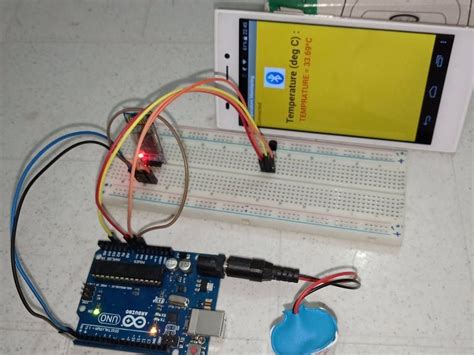 Temperature Monitoring On Smartphone Smartphone Project Smartphone