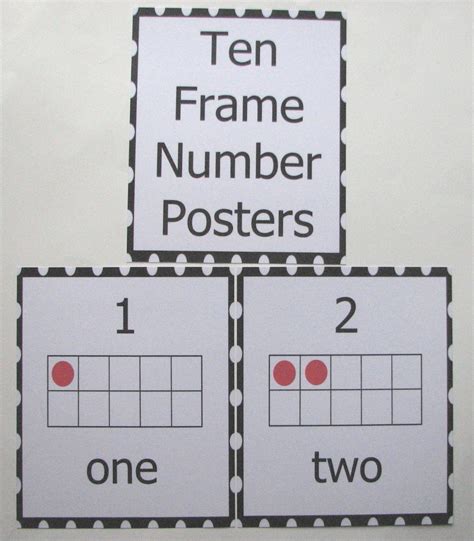 Ten Frame Anchor Chart