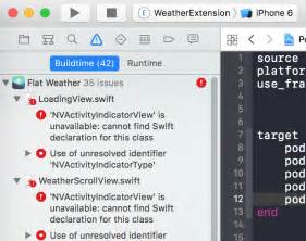 Swift IOS Today Extension Can T Build Stack Overflow