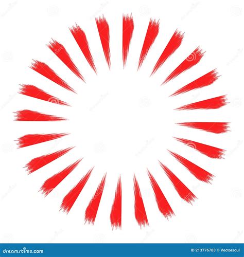 Grungy Circle Blob Blotch Vector Stock Vector Illustration Of Acrylic Brushstroke 213776783