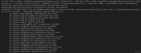 Exception In Thread “main“ Filenotfoundexception Could Not