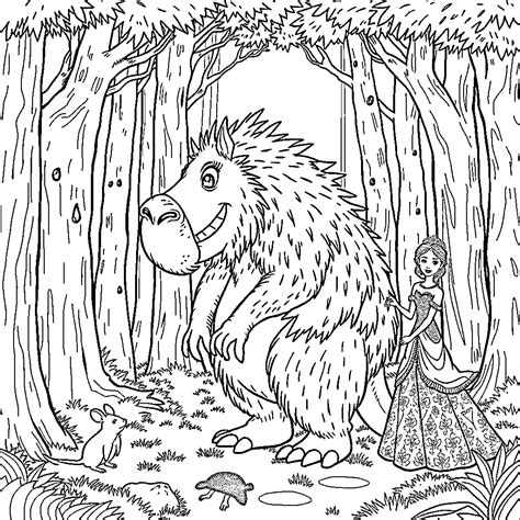 Best Gruffalo Coloring Pages Free Printable Pdf