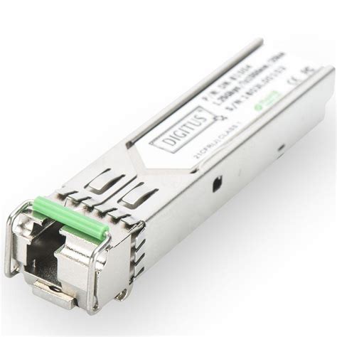 SFP Module Aansluiting LC Simplex Female Overdrachtssnelheid GBit S Max Bereik Km
