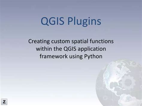 Ppt Qgis Plugins Powerpoint Presentation Free Download Id2918469