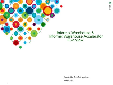 Informix Warehouse And Accelerator Overview Ppt