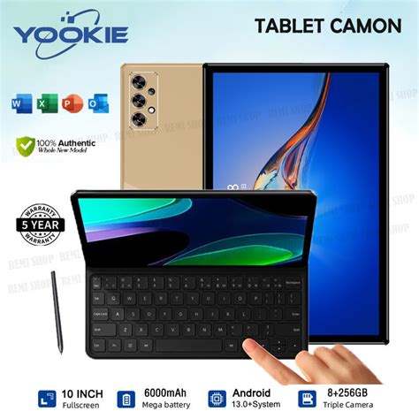 Tablet Camon 10 1 Inch Dual Sim Card 8gb 256gb 4g 5g Wifi 100 Brand New 2024 Newest Cheap