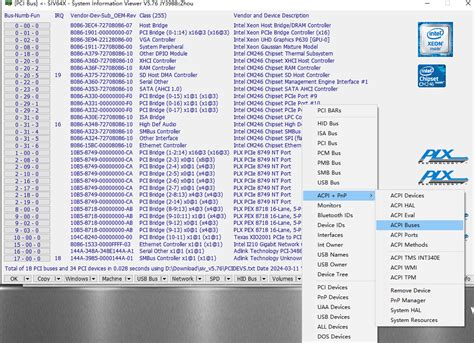用siv工具查看系统pci Bus使用情况 用siv工具查看系统pci Bus使用情况