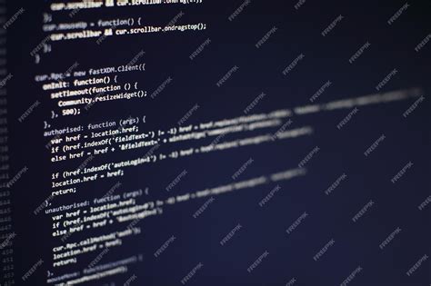Premium Photo Programming Code On Computer Screen Software Development Writing Program Code