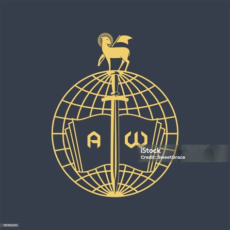 하나님의 어린 양은 우리의 죄를 위해 십자가에 못 박히신 그리스도예수 상징입니다 기독교에 대한 스톡 벡터 아트 및 기타 이미지