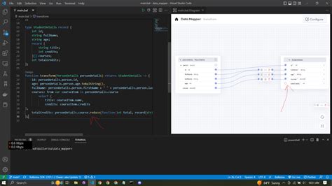 [data Mapper] Links With Transformed Values From The Input Nodes Are Not Displayed · Issue 369