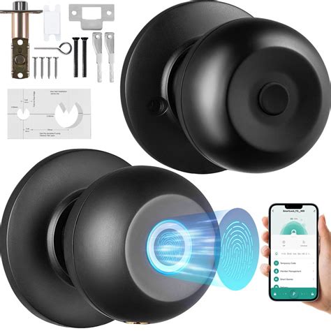 Vevor Smart Door Knob Fingerprint Smart Lock With App Control