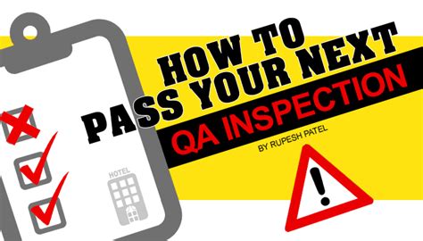 How To Pass Your Next QA Inspection SmartGuests Blog