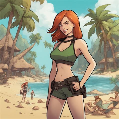 Bonnie Rockwaller Kim Possible Bikini Beach By Samiscaptain76 On