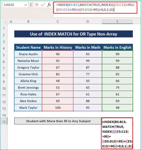 Index Match For Multiple Criteria In Rows And Columns In Excel