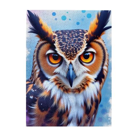 500 Piece Majestic Owl Jigsaw Puzzle For Adults Challenging And Fun Adult