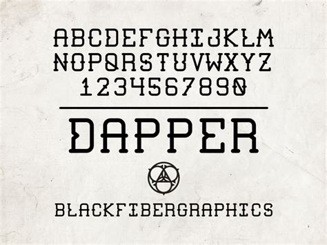 Dapper Font