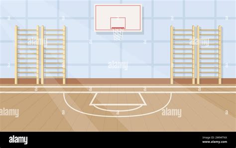 Interior Empty Gym Stock Vector Images Alamy
