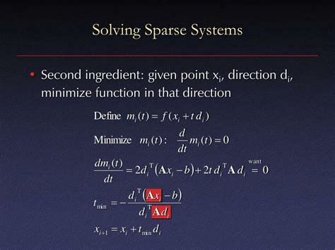 PPT Solving Linear Systems Iterative Methods And Sparse Systems PowerPoint Presentation ID