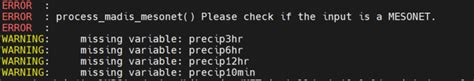 madis2nc no longer compatible with mesonet data · discussion 1189