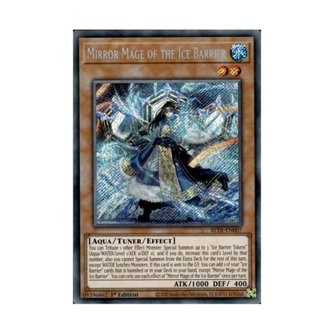 Mirror Mage Of The Ice Barrier Bltr En007 Secret Rare Duelshop