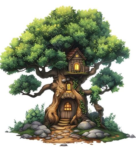 22 000 Tree House With Roots Pictures