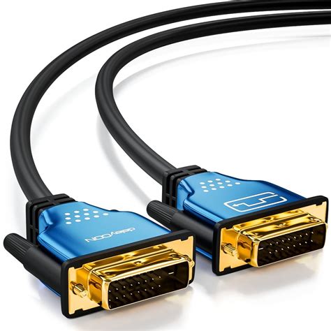 deleyCON DVI zu DVI Kabel - 8 Längen | deleyCON deleyCON