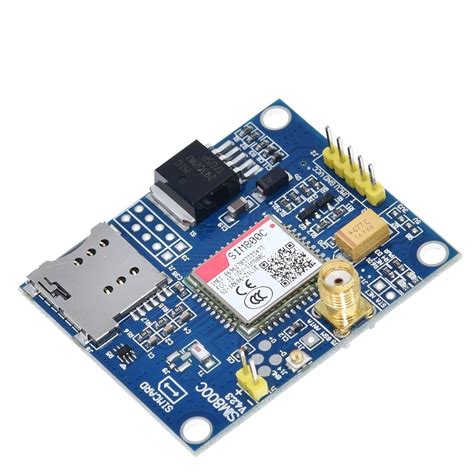 SIM C Module SMS Data Bluetooth Version Module With Glue Stick Antenna Ampere Electronics
