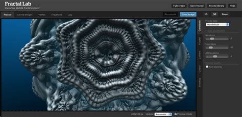 Dasein Science Tech Demo Fractal Lab Webgl