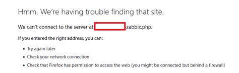 zabbix 5 4 4 after 1 year problem access web frontend zabbix forums