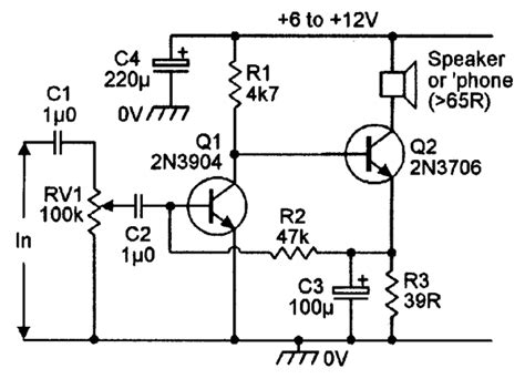 The Electrical Portal Transistor Audio Power Amplifier