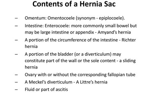 Ppt Understanding Hernias Causes Types And Treatments Powerpoint