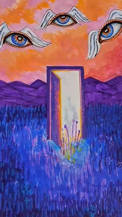 Inspirado Em Imagens De Dreamcore Eyes 🌫👁painting Dreamcore