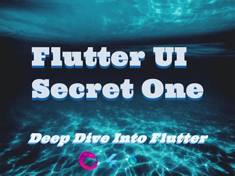 flutter ui secret one r flutterdev
