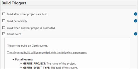 What Environment Variables Are Passed To Jenkins When Using The Gerrit