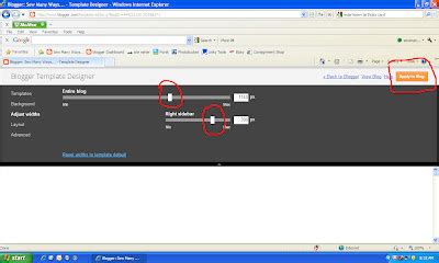 Sew Many Ways Blog Buddy How To Adjust The Width Of Your Blog