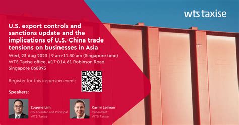 Us Export Controls And Sanctions Update And The Implications Of Us