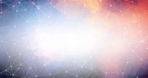 Abstract Dark Multicolor Polygonal Space Background With Connecting