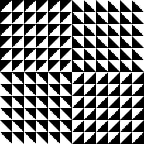 Right Triangle Tesselation Mix Openclipart