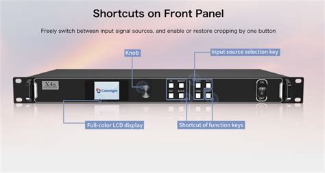 Colorlight X4s Video Processor X4e X4 Led Display Controller Box