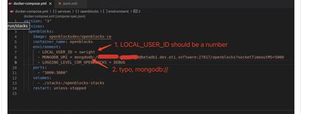 New Feature Request Configure Openblocks To Use A Different MongoDB Instance Issue
