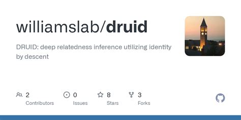 Github Williamslabdruid Druid Deep Relatedness Inference Utilizing